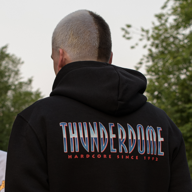 Thunderdome hoodie wizard black/red men