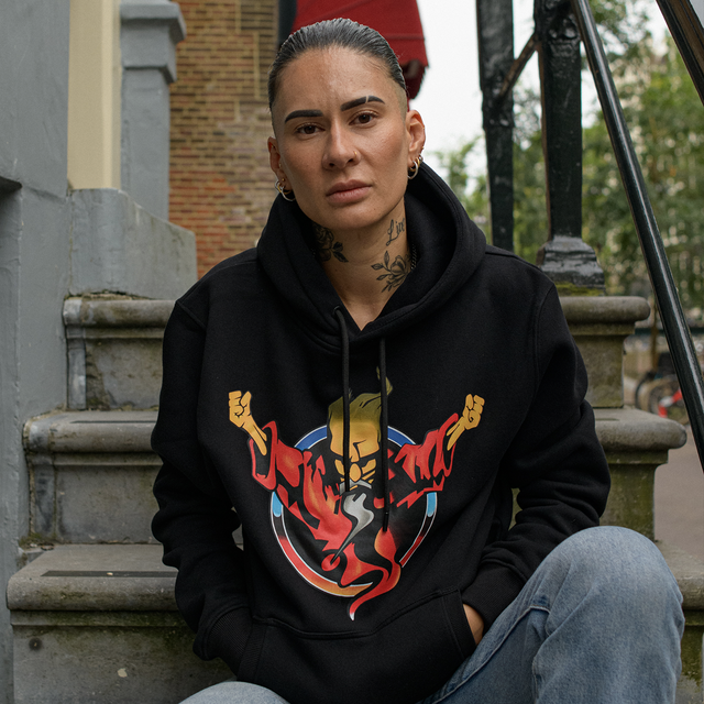 Thunderdome hoodie wizard black/red men